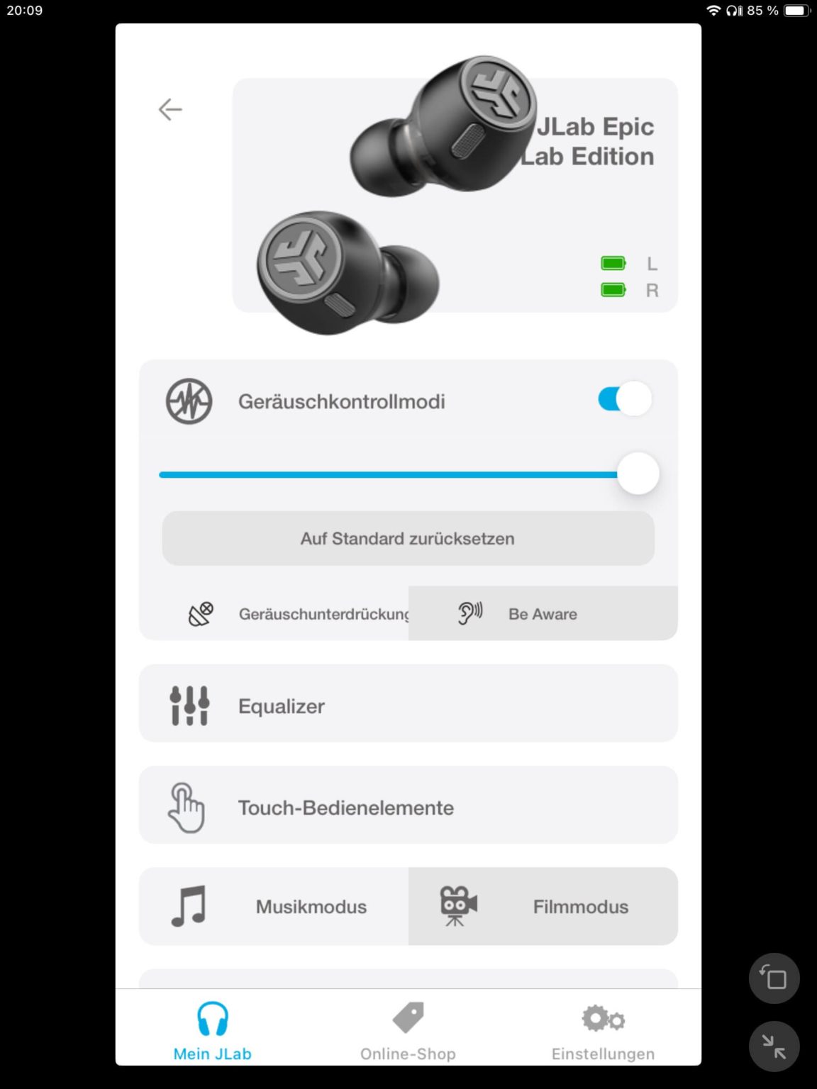 JLab Epic Lab Edition im Test bei kopfhoerer.de