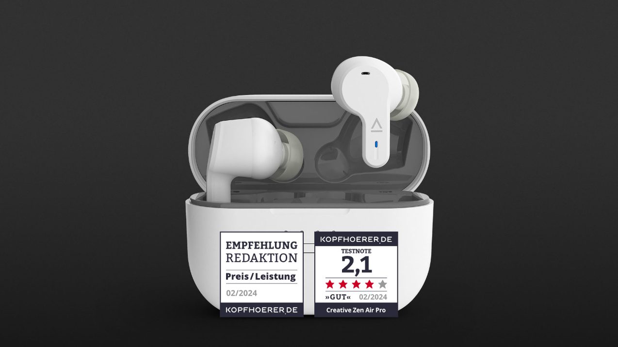 Creative Zen Air Pro im Test bei kopfhoerer.de