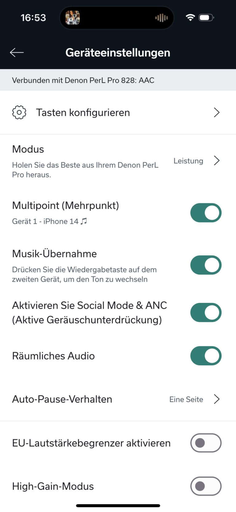 Denon PerL Pro im Test bei kopfhoerer.de