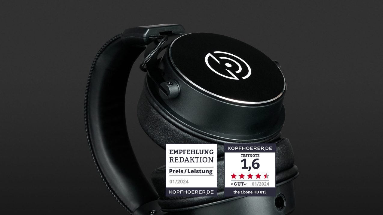 the t.bone HD 815 im Test bei kopfhoerer.de